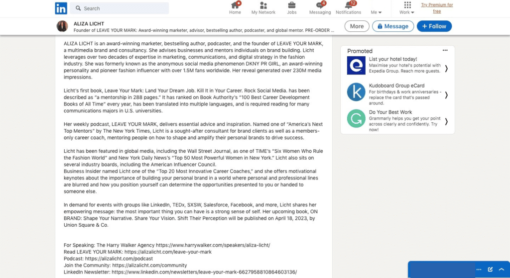 LinkedIn Tips For Executives (With Examples) | Reputation911