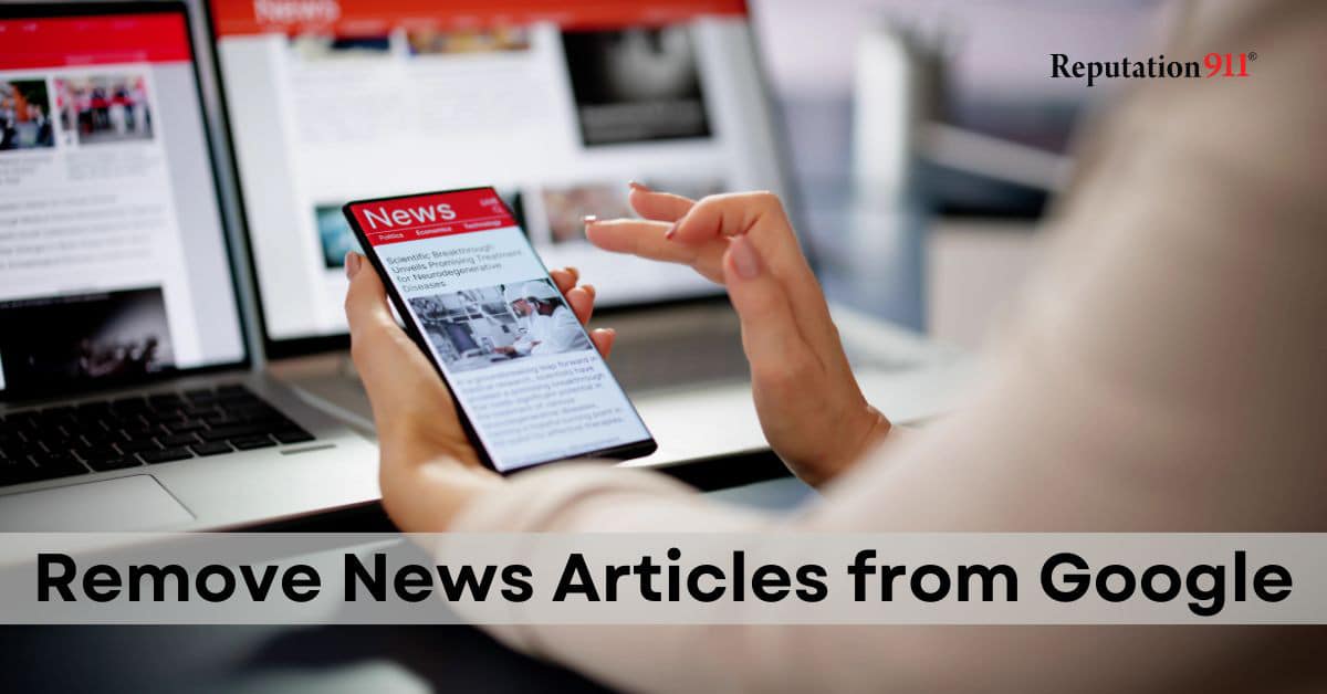 How to Remove Negative Articles from Google Search