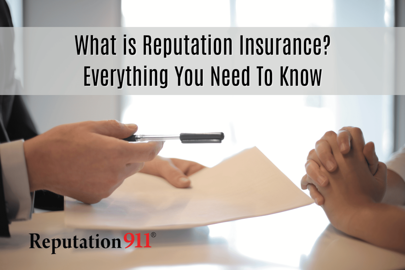 What Is Reputation Insurance? Here's What to Know